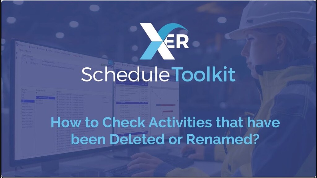 How to check activities that have been deleted or renamed - Ask a ...